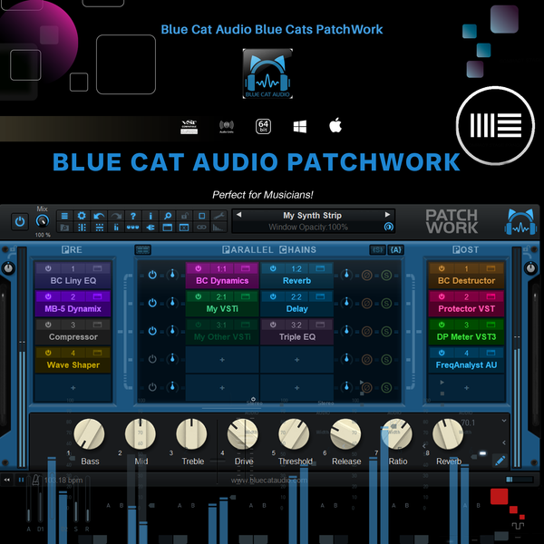 Blue Cat Audio Blue Cats PatchWork - Panndora Audio