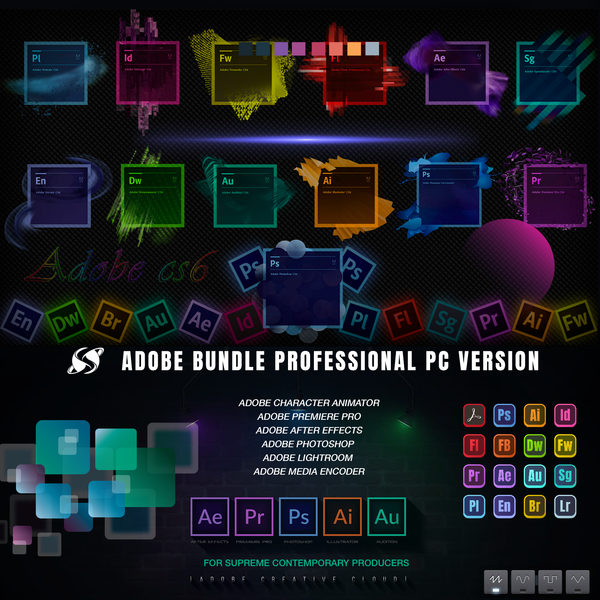 Adobe Bundle PC Version - Panndora Audio