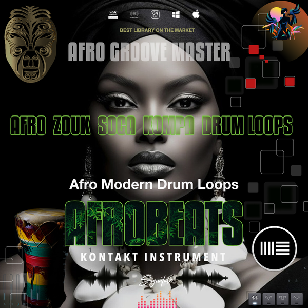 Afro Groove Master Kontakt Beats - Panndora Audio