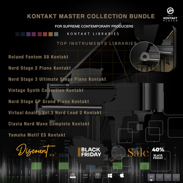 Kontakt Master Collection Black Friday - Panndora Audio