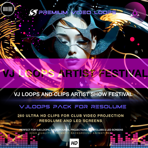 VJ Loops Artist Show Collection - Panndora Audio