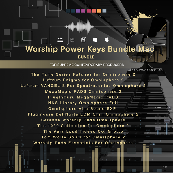 Worship Power Keys Bundle Mac - Panndora Audio